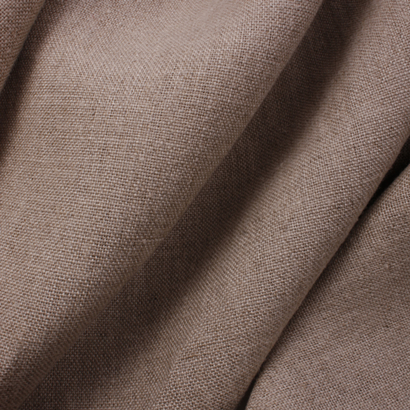 Plain Organic Gots Linen Fabric Natural Dark | Products | CommonShare