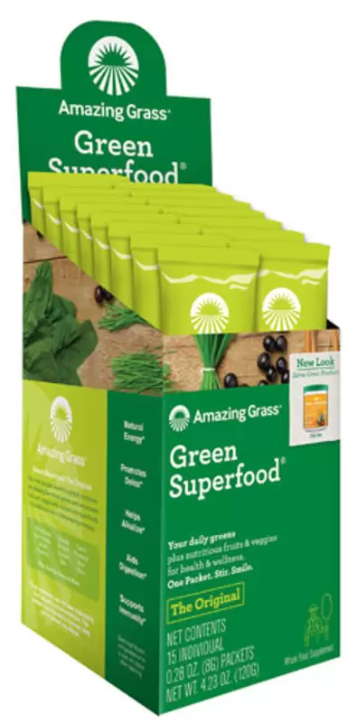 Amazing Grass Green SuperFood® Drink Powder -- 15 Packets | Products ...