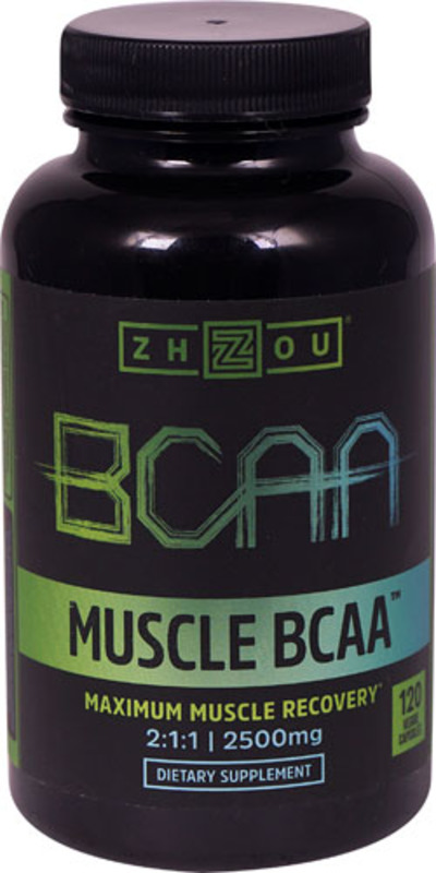 Zhou Muscle BCAA™ -- 2500 mg - 120 Veggie Capsules | Products | CommonShare
